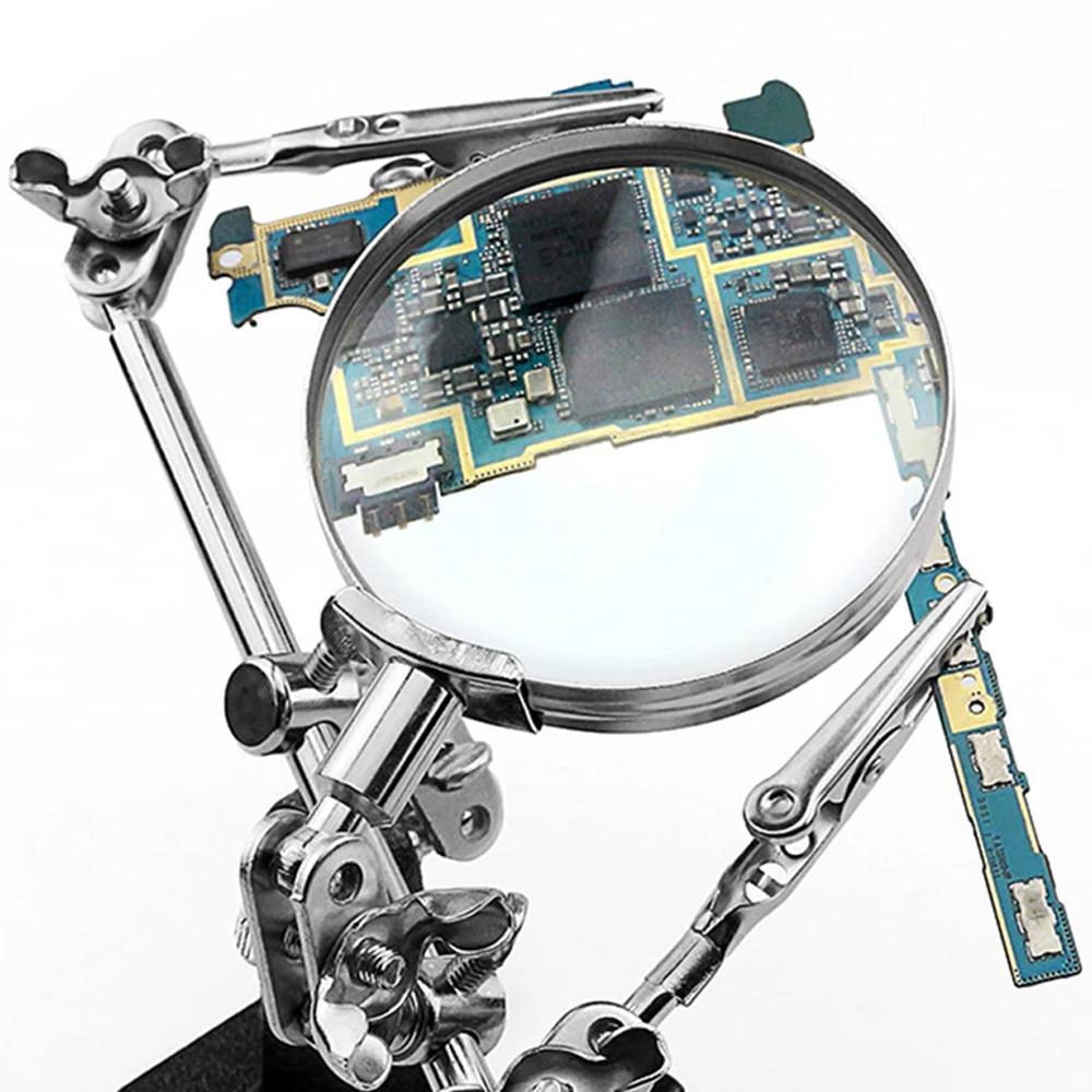 Third Hand Soldering Stand Clamp Helping Holder Electrical Circuits ...