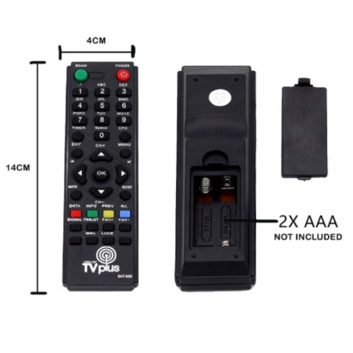 TVPLUS Remote TV plus remote control universal replacement remote ...