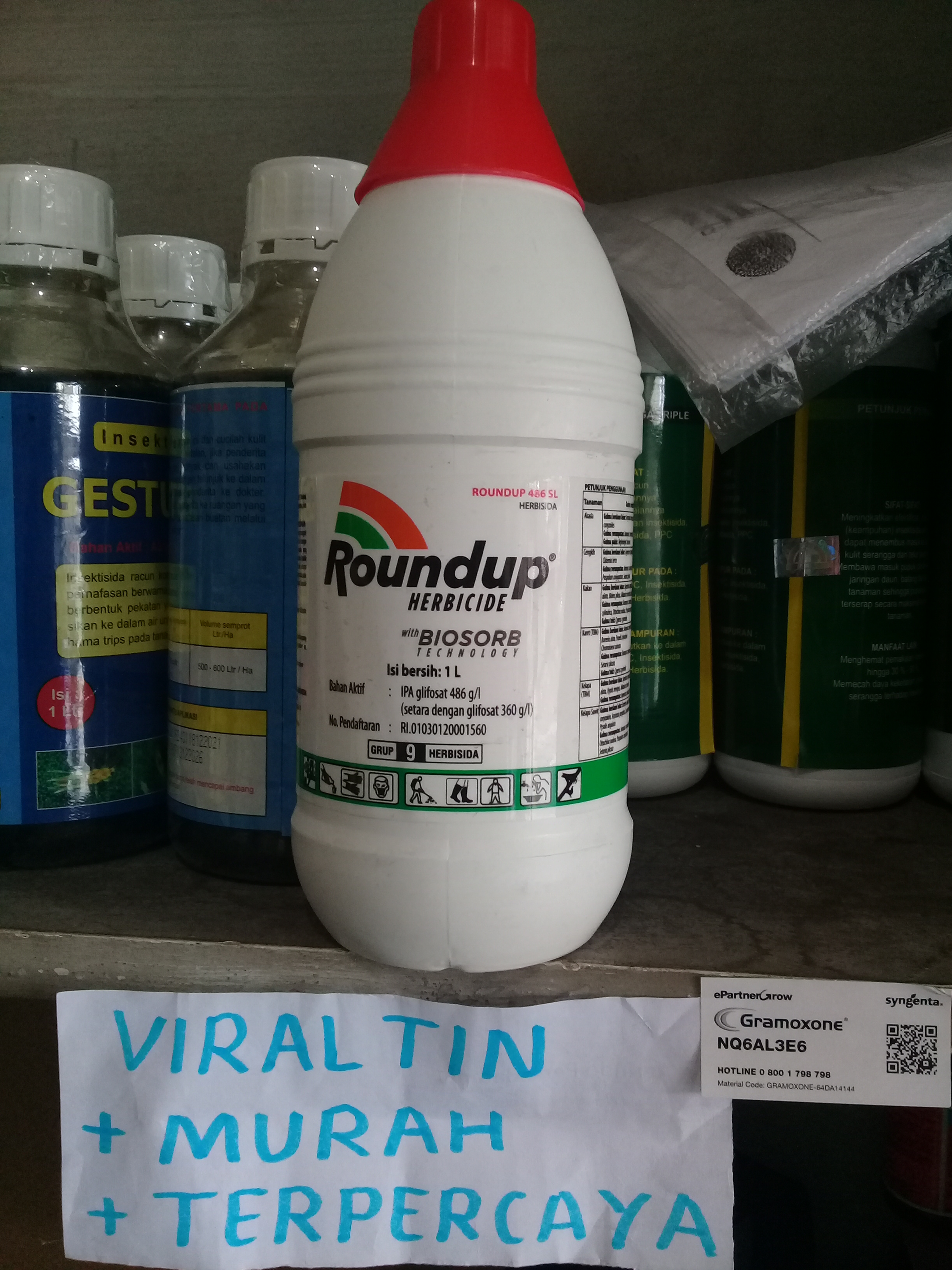 HERBISIDA ROUND UP 1 LT | Lazada Indonesia