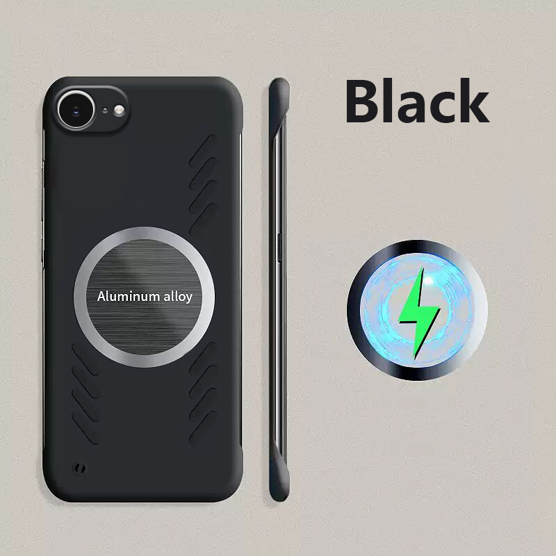 Tokifu For iPhone 16e Bezel-less Case Magnetic Attachment Slim Heat ...