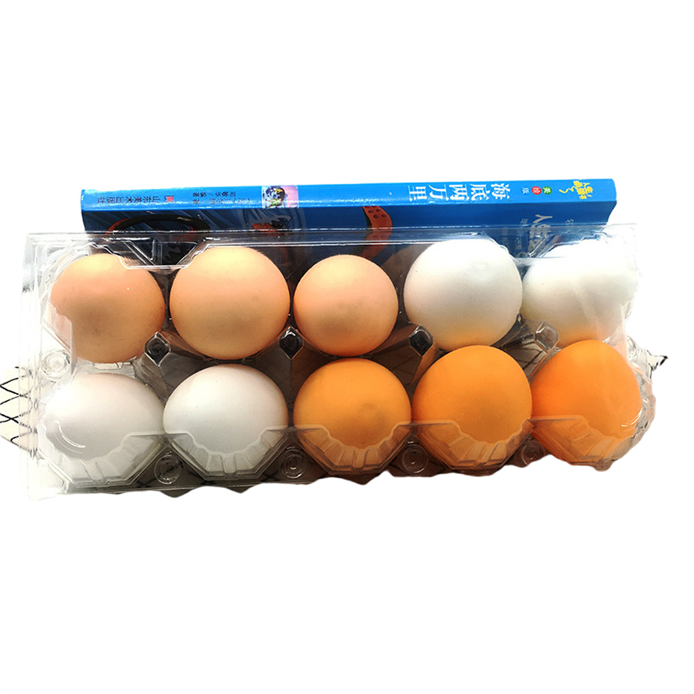 【EcoDealsq】Simulation Egg Pop It Squeeze Anti-Stress Toy Novel Sensory ...