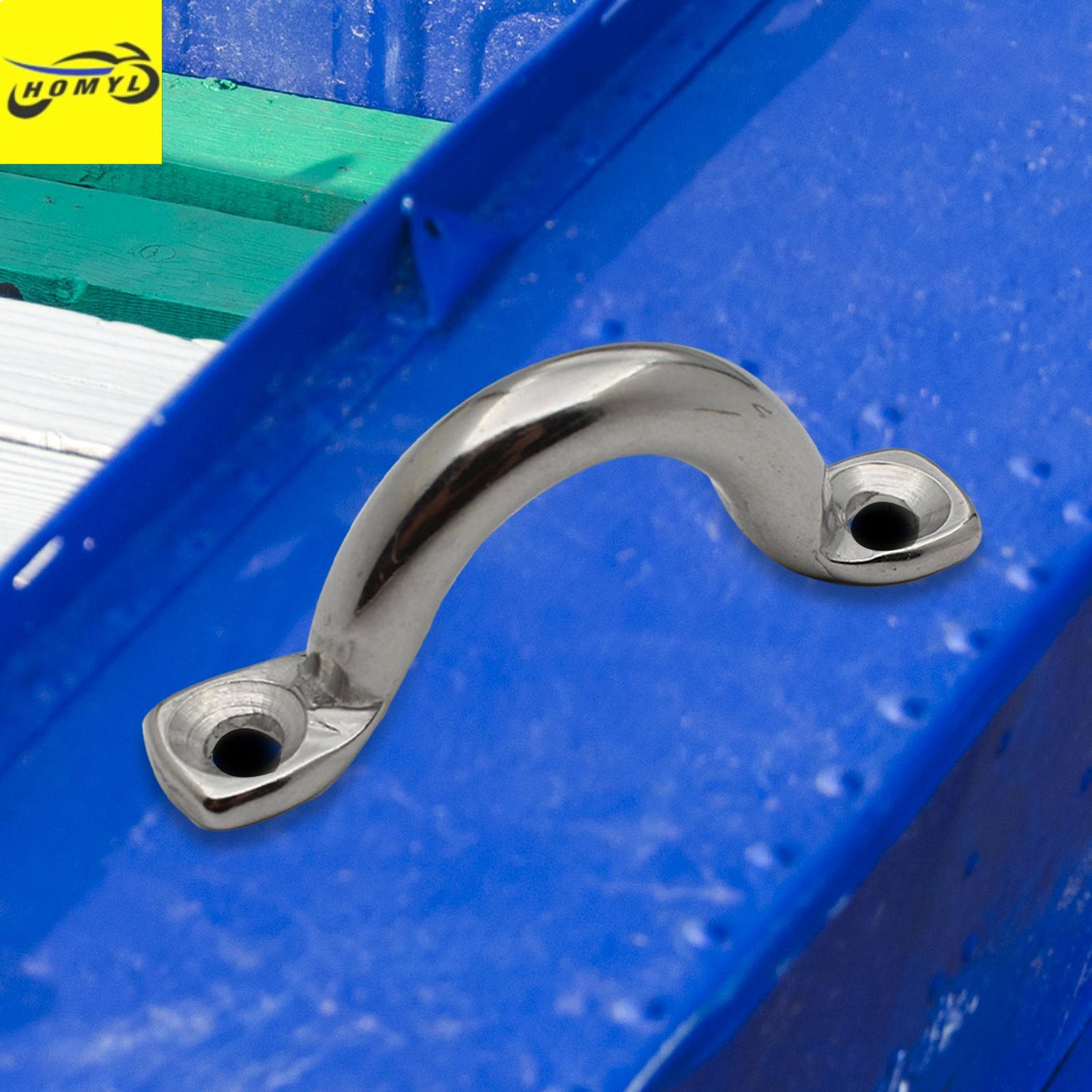 Kayak Anchor Rv Battery Box Strap 8-Pack 304 Stainless Steel Eye Straps ...