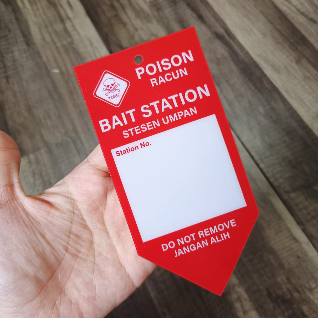 TRBS Indicator Signboard / Outdoor Rodent Box Signboard / Stesen Umpan ...