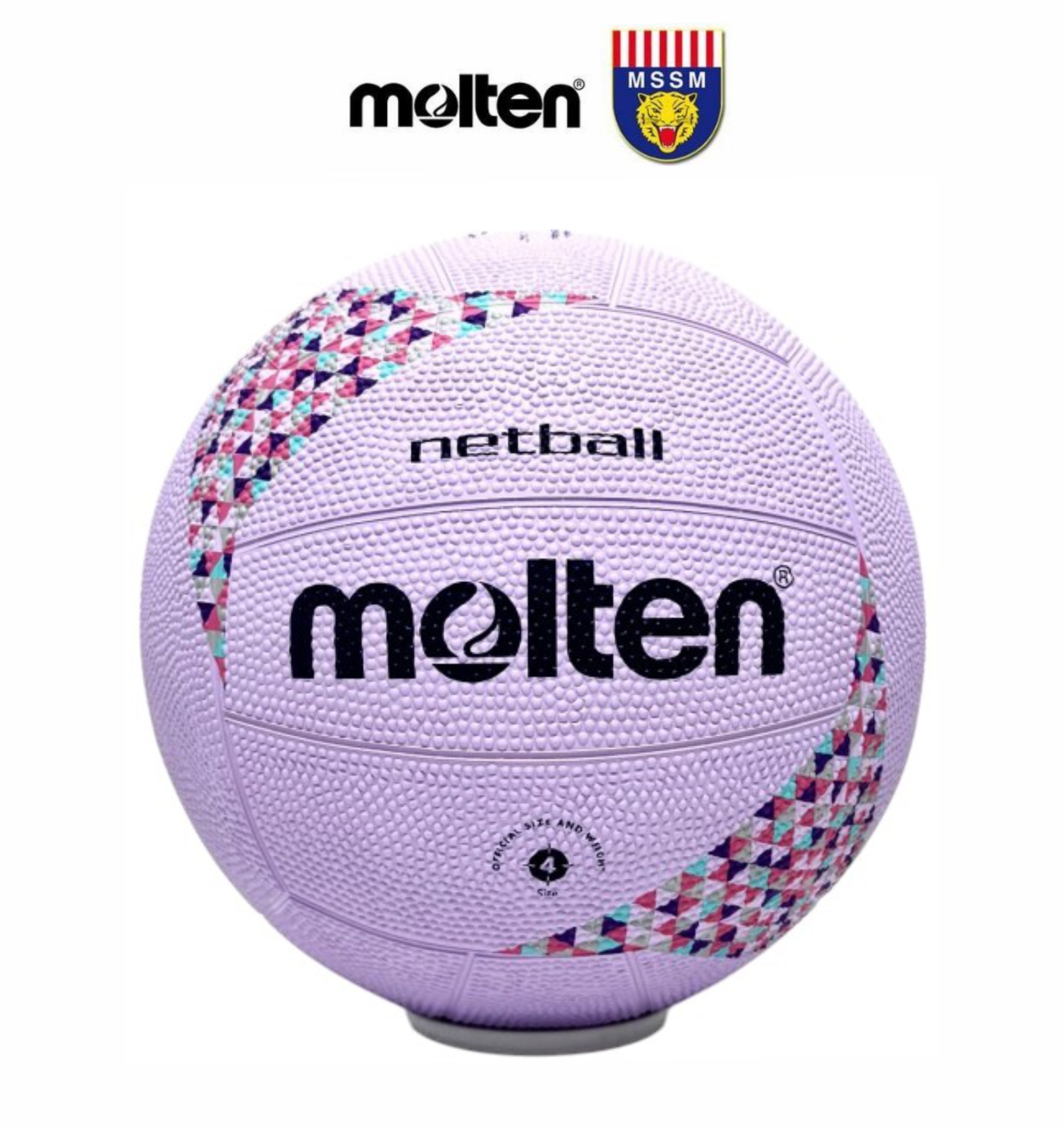 Bola De Netball Rosa