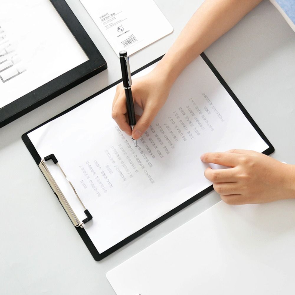 Durable With Low Profile Clip A4 A5 A6 File Folder Writing Sheet Pad ...