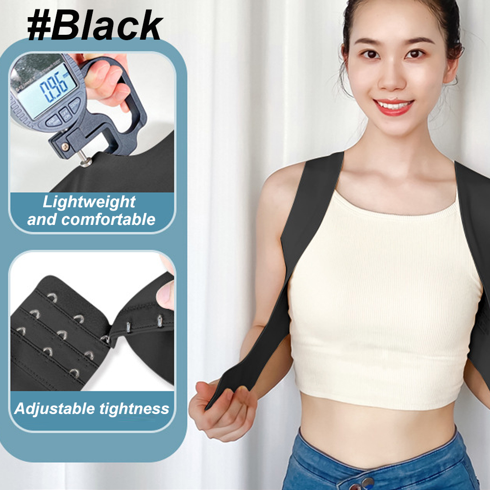 Chest Breast Support Belt Women Posture Corrector Humpback Correct ...