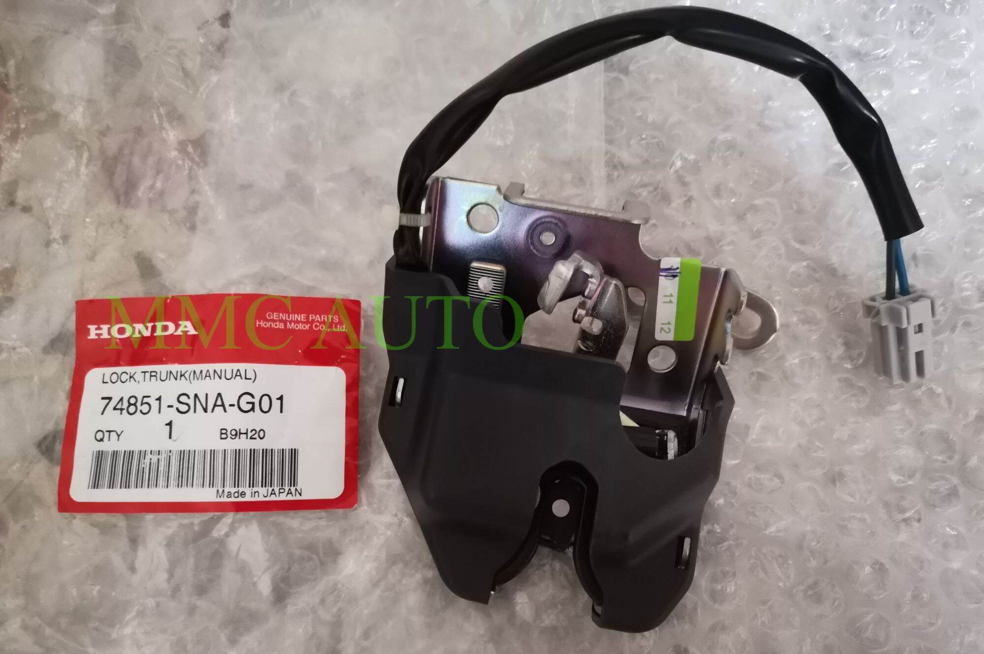 HONDA SNB CIVIC FD 06-09 REAR BONNET LOCK/ TRUNK LID LOCK/BELAKANG ...