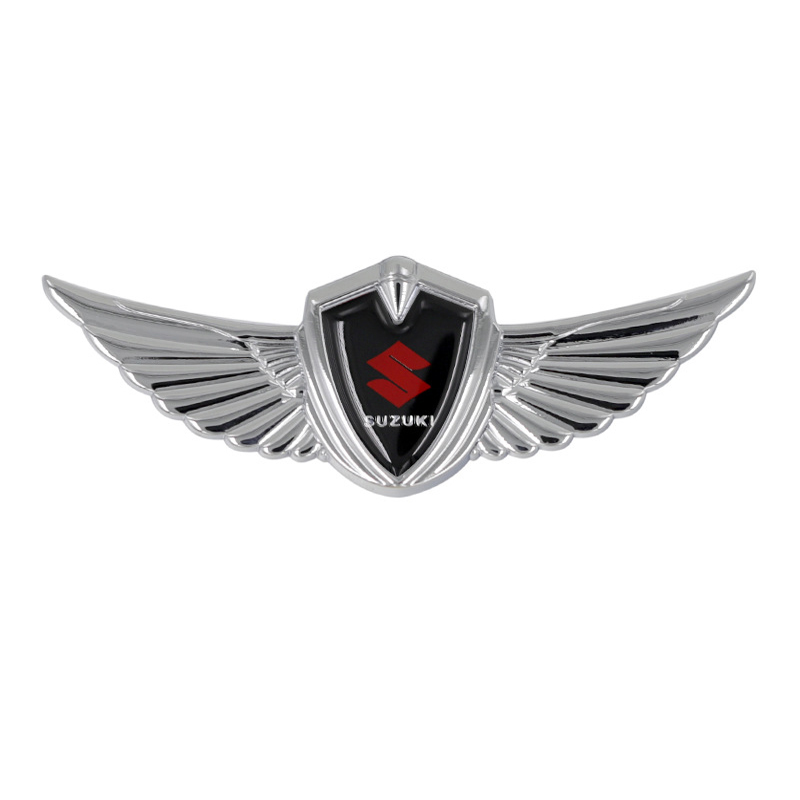 Metal Wings Car Window Bumper Body Badge Emblem Sticker Decal For ...