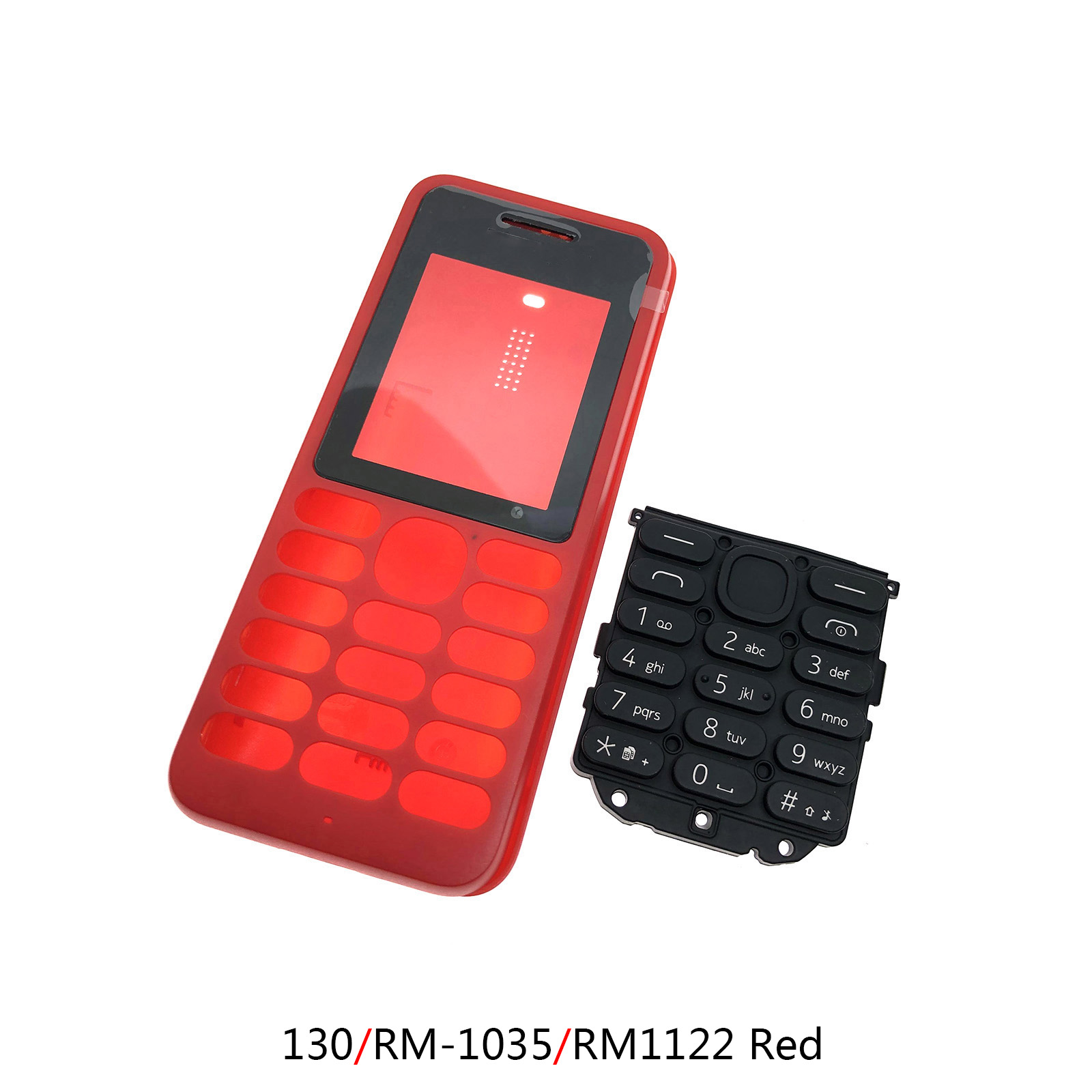 【Teamer Store】2017 For Nokia 130 TA-1017 Housing 130 DS RM-1035 Rm1122 ...