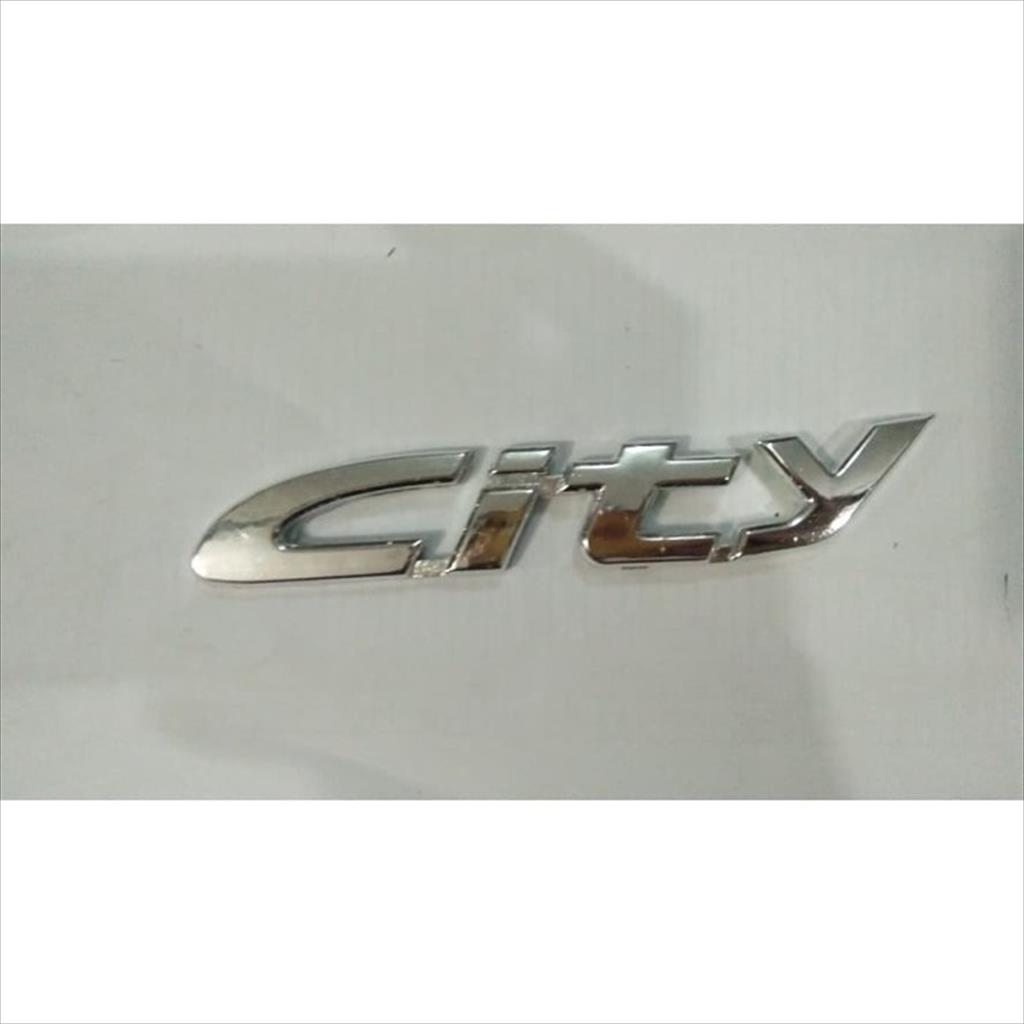 Emblem Logo Sticker Tempelan Tulisan City Panjang 14 cm | Lazada Indonesia