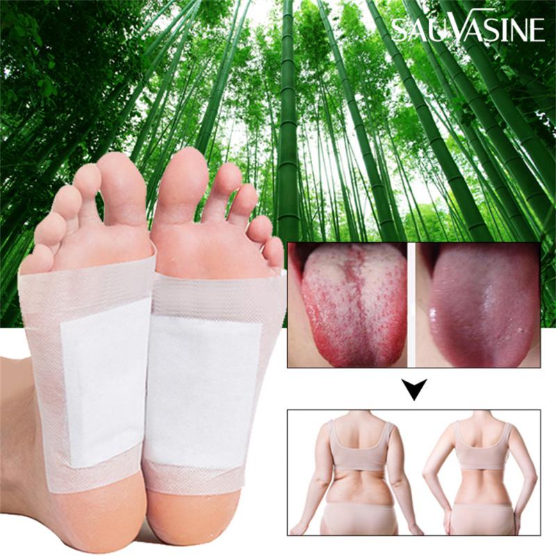 Detox Foot Patches Pads Natural Stress Relief Feet Body Toxins ...