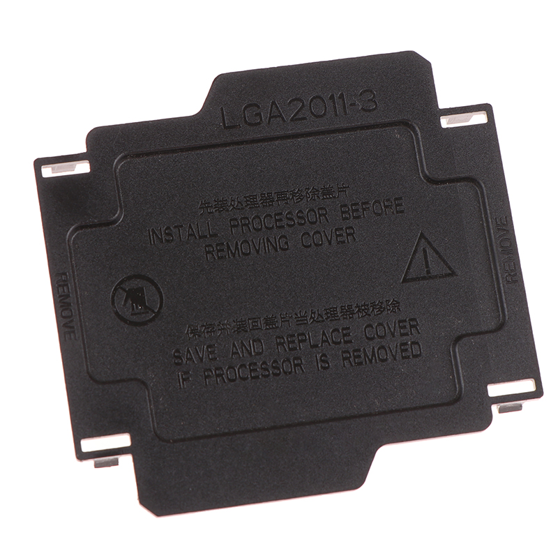 LGA 2011 Motherboard CPU Socket Protection Shell Black Cover Universal ...