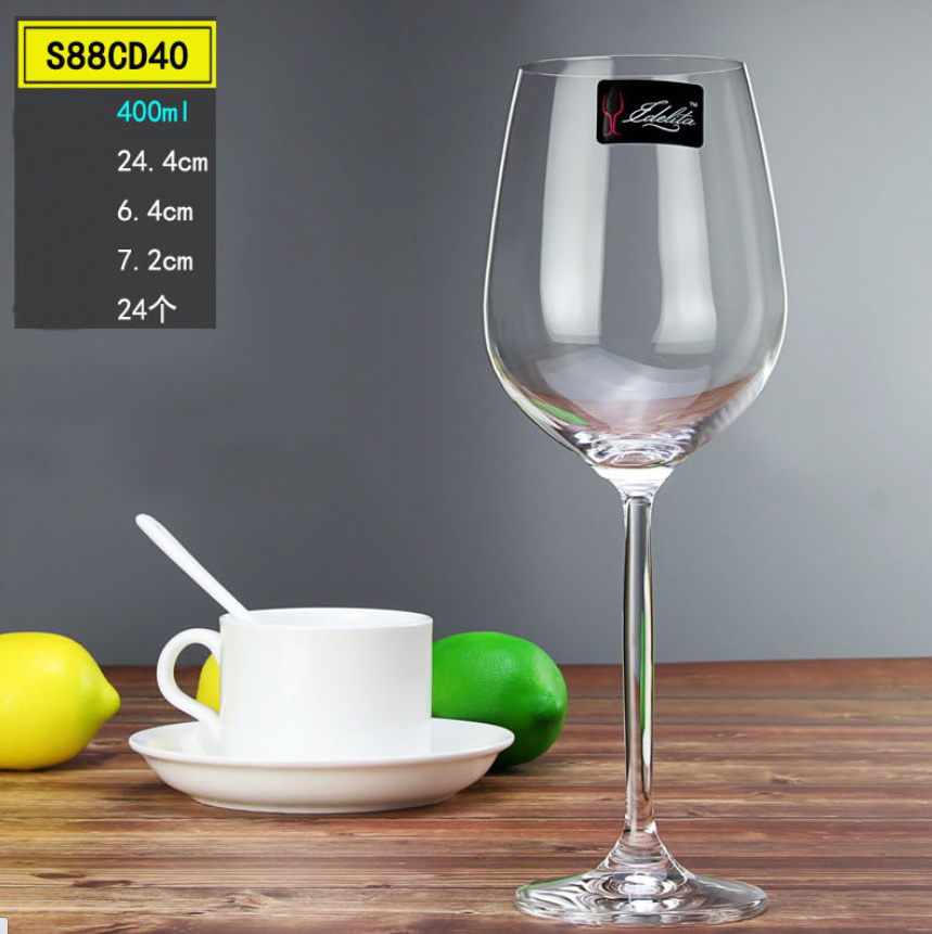 LG S88CD40 IDELITA 400ml Glassware Lead-free crystal Goblet glass wine ...