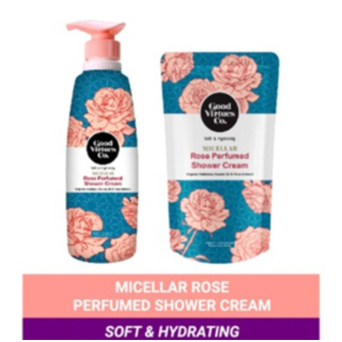 Good Virtues Co. [GVC] MICELLAR PERFUMED SHOWER CREAM ASSORTED 650ML ...