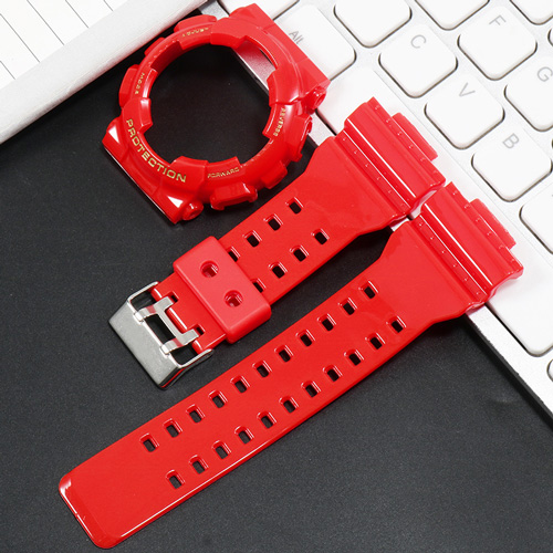 【Innovative design】Soft Silicone rubber strap men's and women's glossy ...