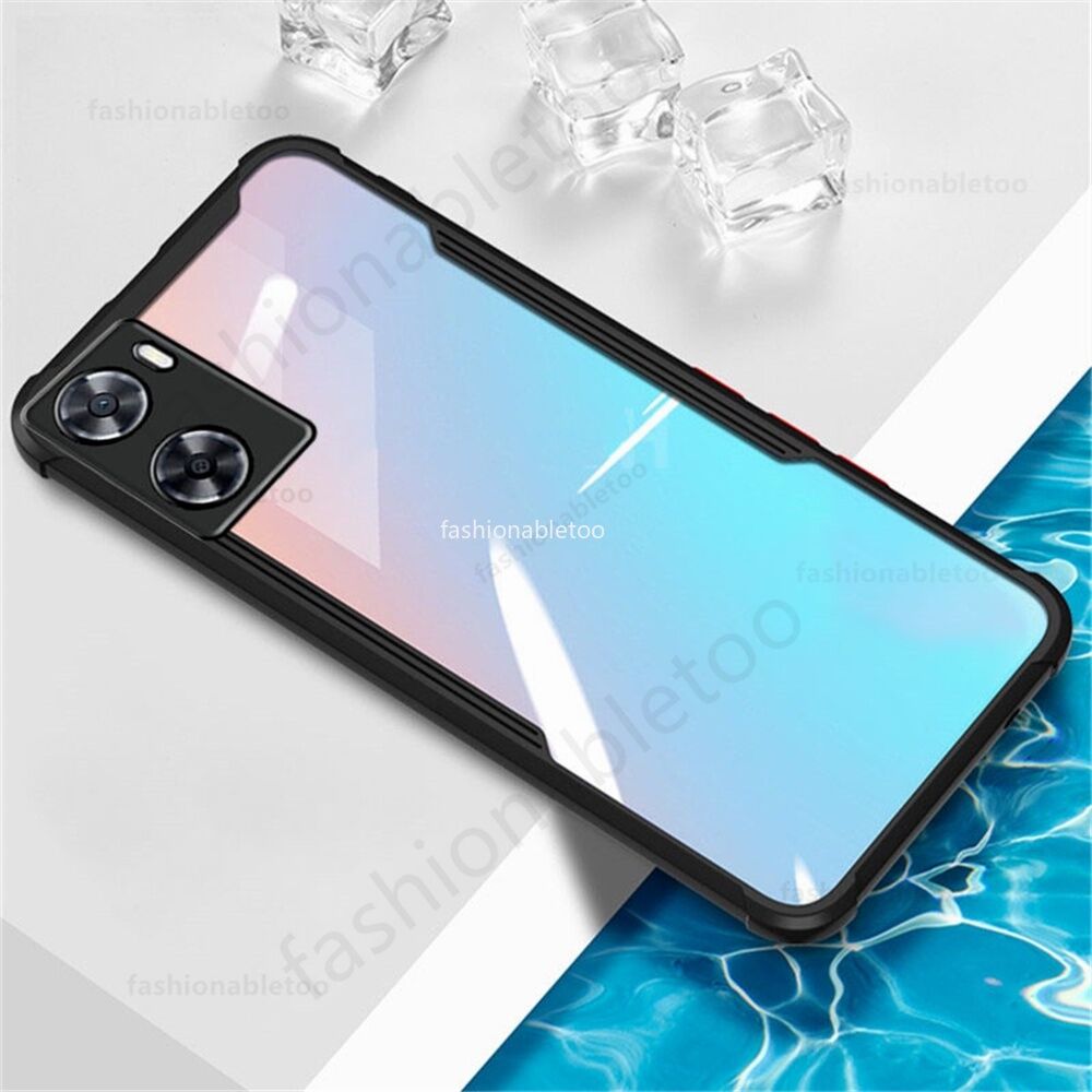 tzmar for Oppo A57 5G Silicone Transparent Phone Case Acrylic ...