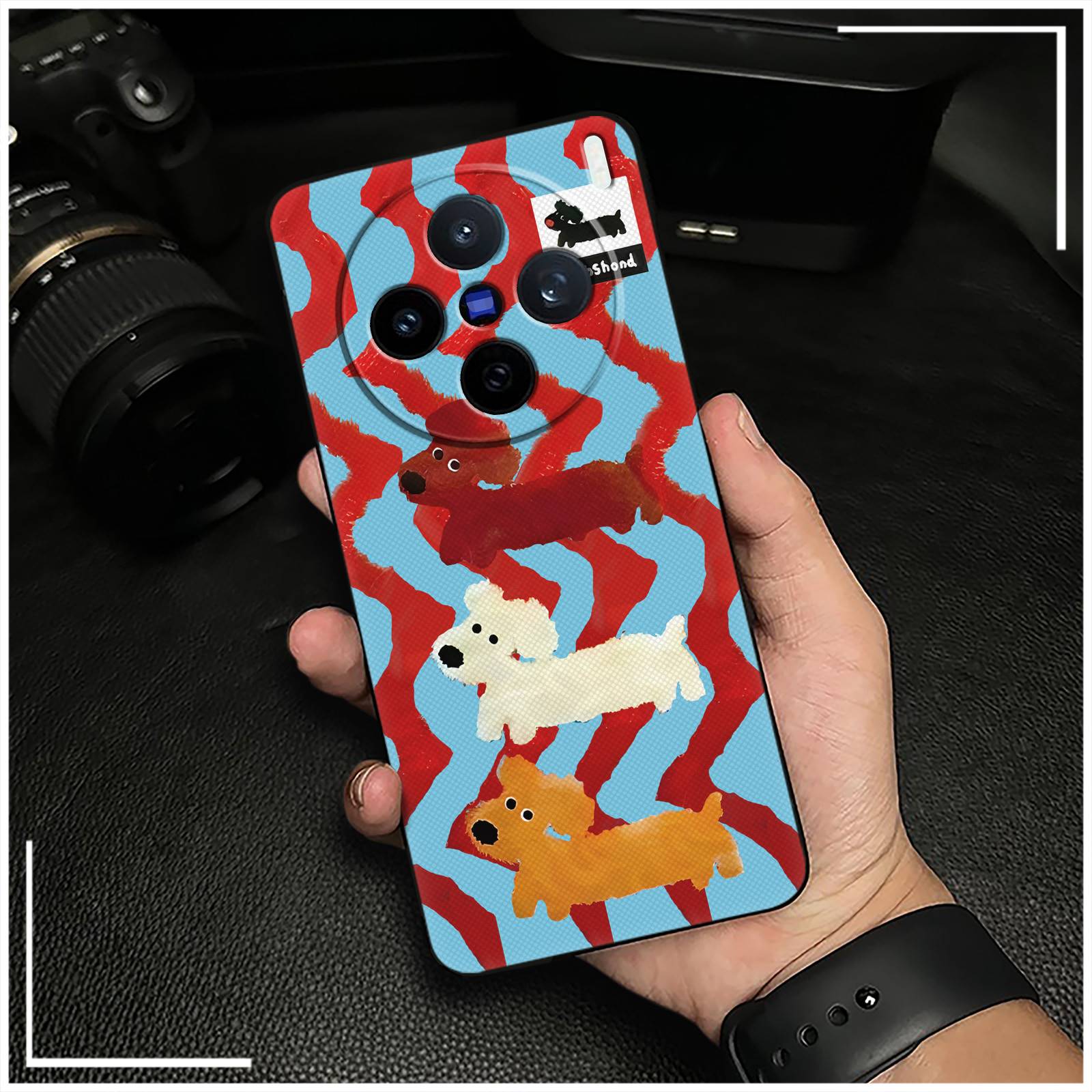 Silicone Waterproof Phone Case For VIVO X200S Fashion Design Animals ...