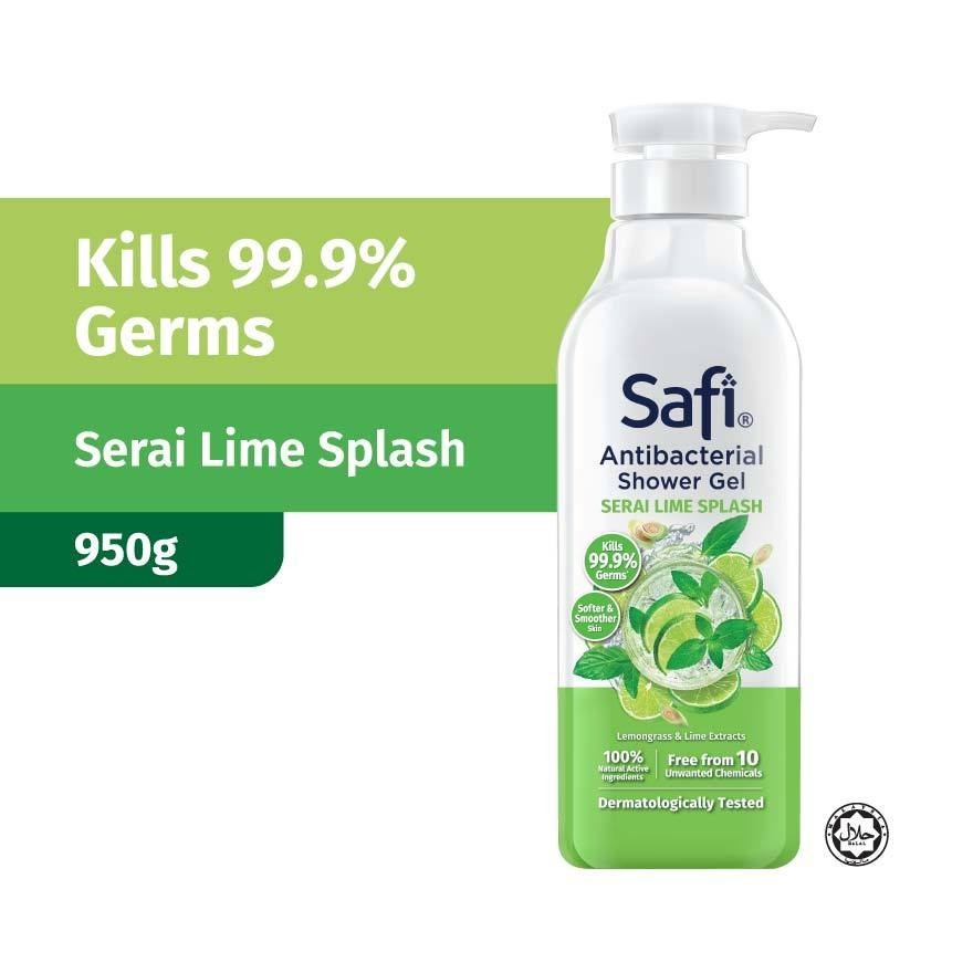 SAFI Antibacterial Shower 950ml - Serai Lime Splash | Lazada