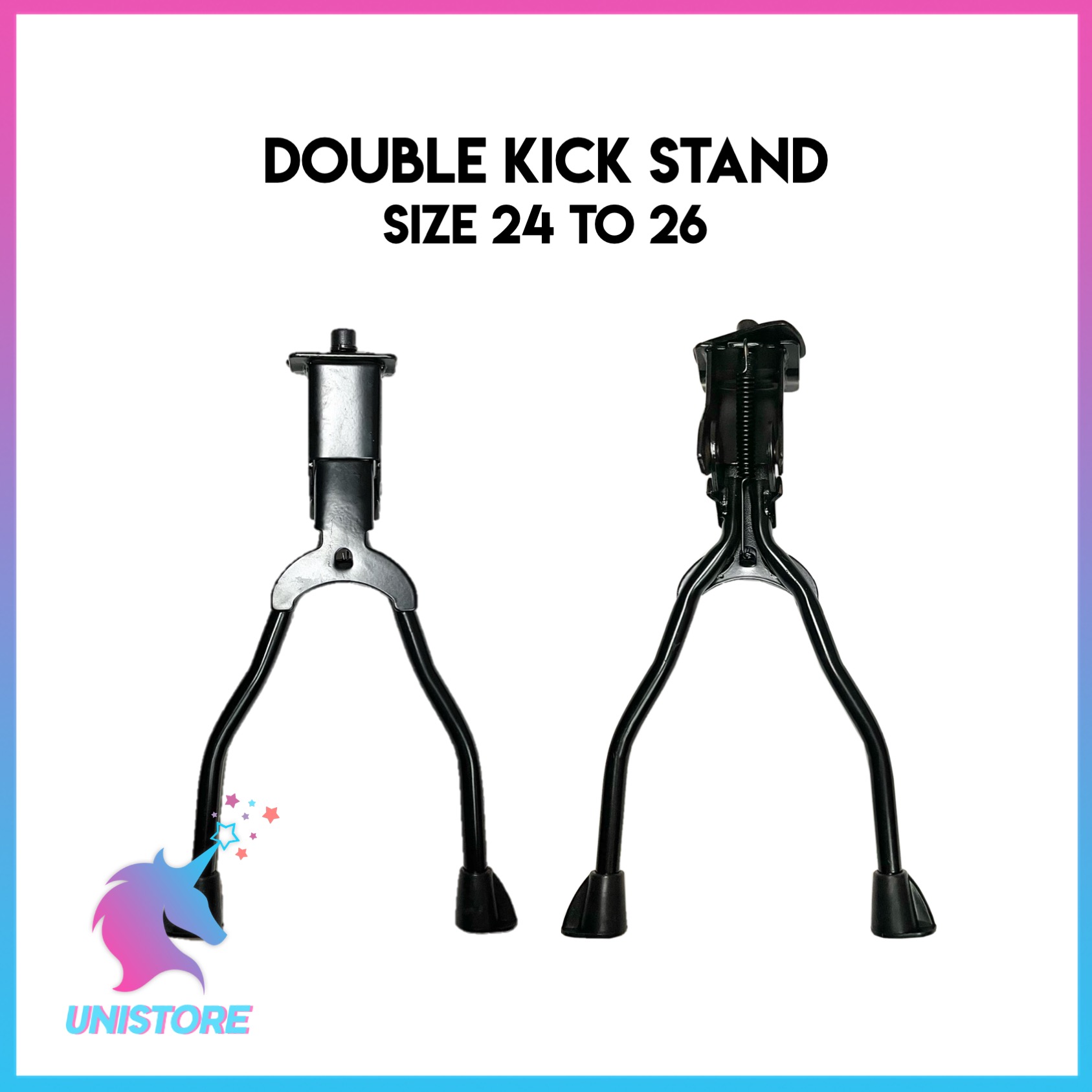 Universal/ Double Kick Stand/ Side Stand/ Center Stand For MTB, BMX ...