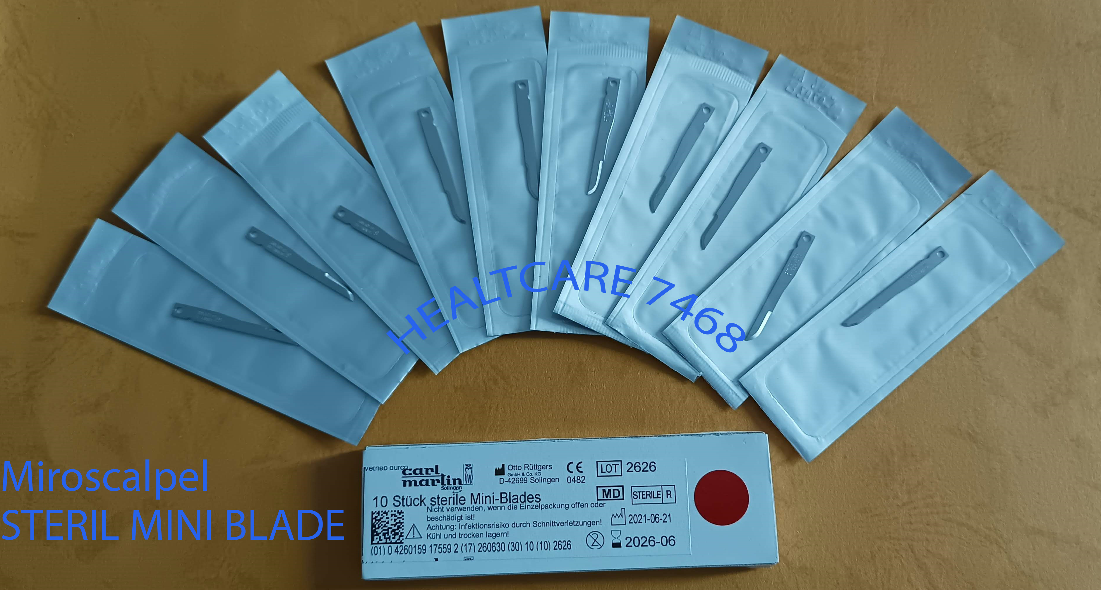 Microscalpel Steril Mini Blade Pisau bedah periodontik dan mukogingival | Lazada Indonesia