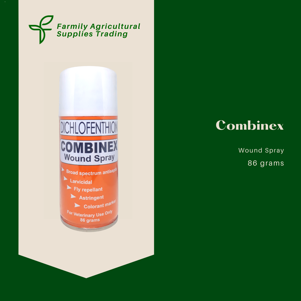 Combinex Wound Spray 40g / 86g (For All Animals) | Lazada PH