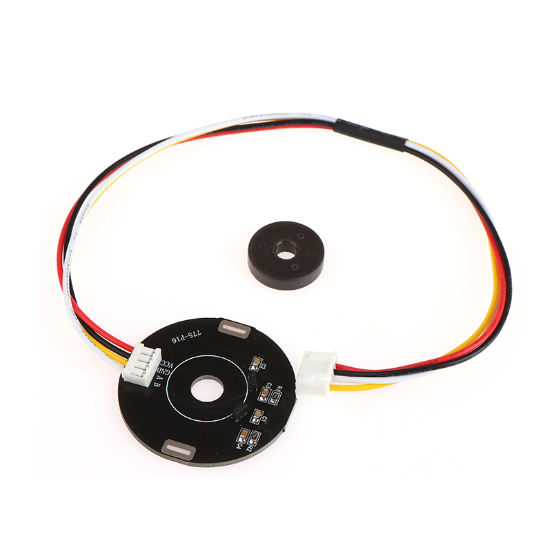 775-P16 Double Hall Magnet Encoder Code Plate Magnetic Induction Rotation Speed Direction Sensor ...