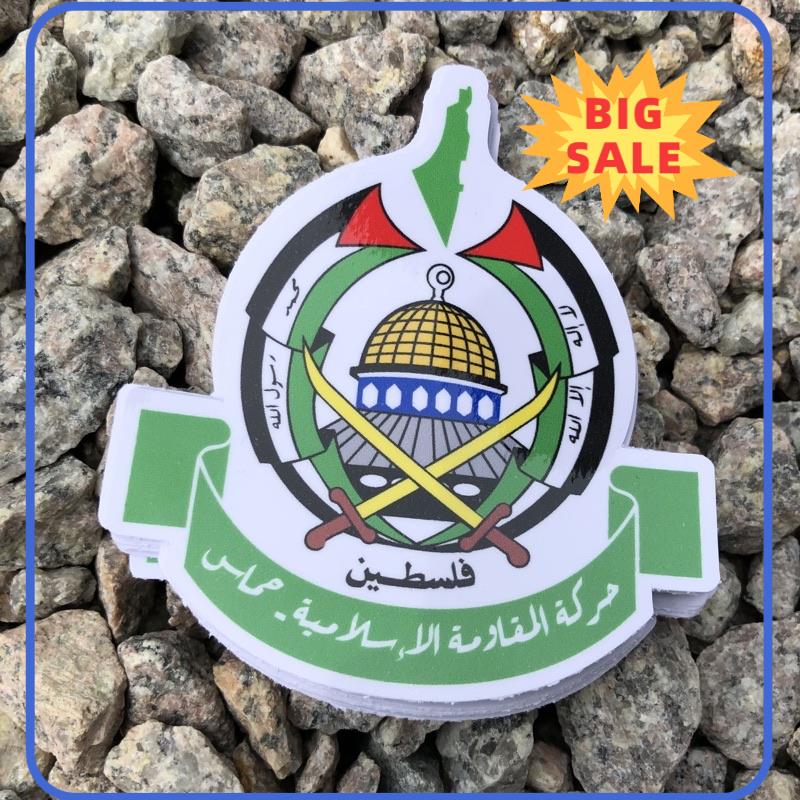 ⭐ [100% ORIGINAL] ⭐ Logo Hamas Palestine sticker G390 | Lazada