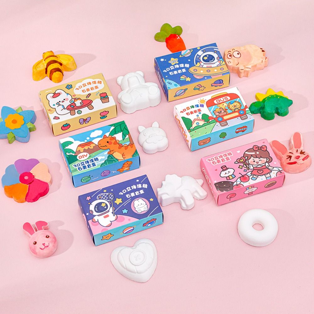 Funny Flower Children Coloring Activity Toy Animal Space Color Filling ...