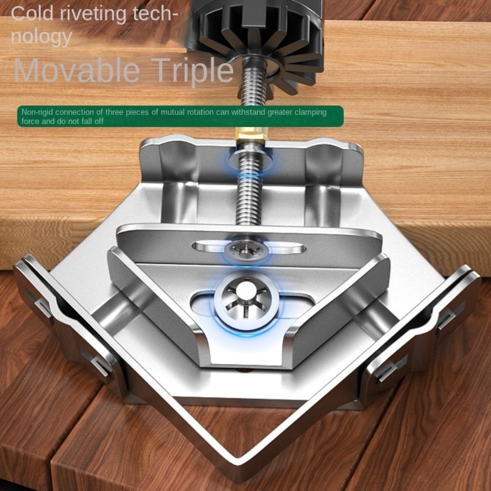 Multipurpose Stainless Steel Right Angle Clamp Quick Clip Sturdy Corner ...