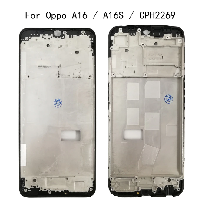 FRAME LCD OPPO A16 2021 / A16S / CPH2269 MIDDLE FRAME / TULANG TENGAH ...