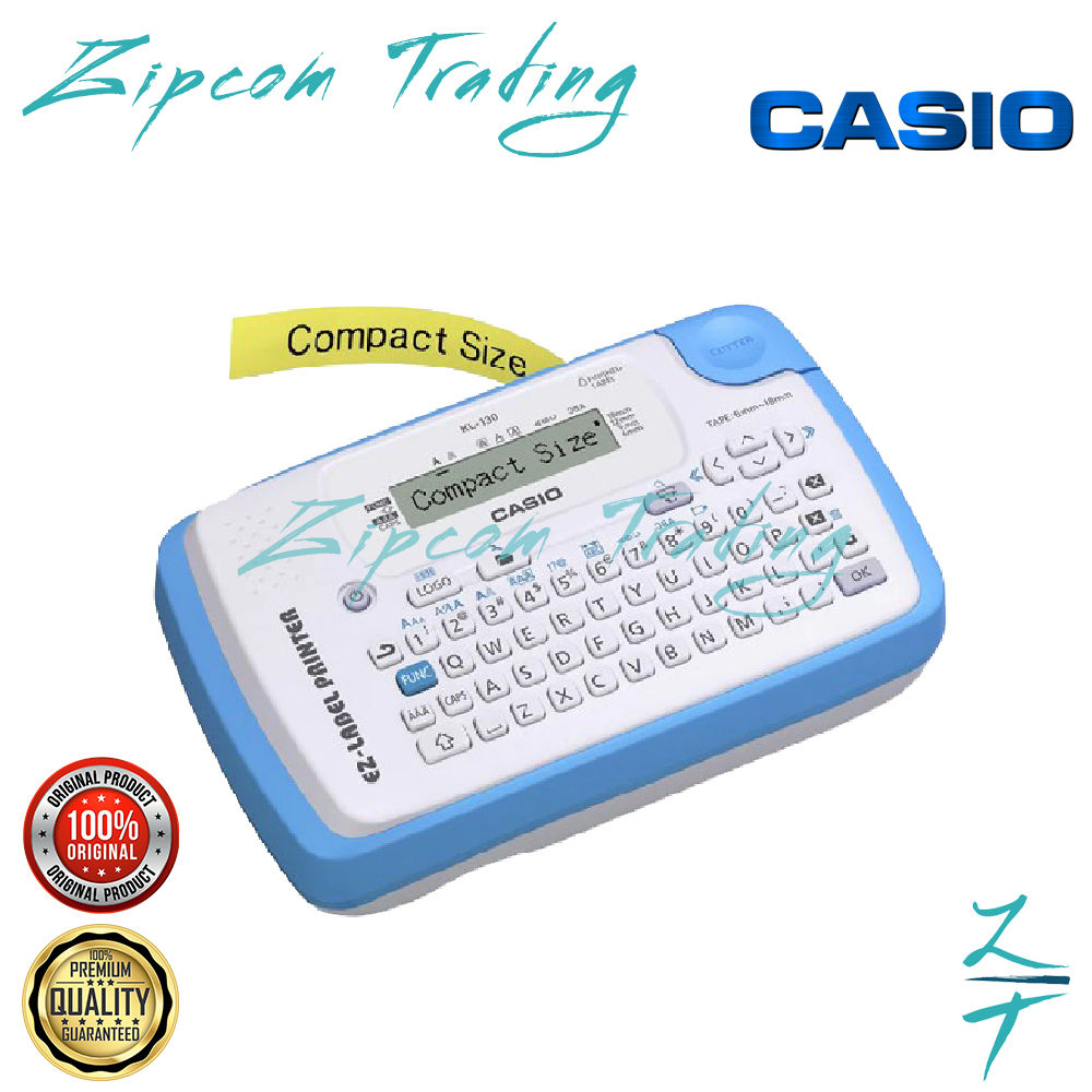 Casio EZ-Label Printer (KL-120 / KL-130 & KL-820) | Lazada