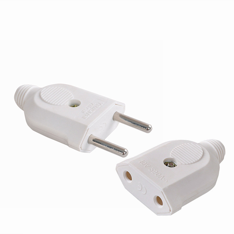 【Top-Rated Product】2 Pin EU Plug Male Female electronic Connector ...