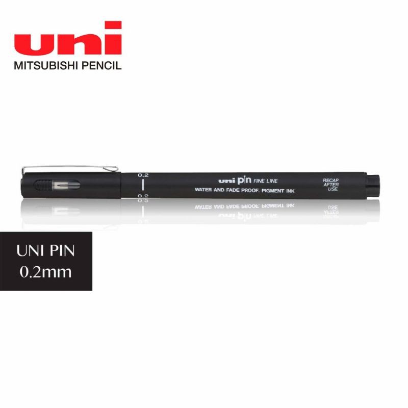 Uni Pin Drawing Pen ( 0.05mm to 1.2mm) | Lazada