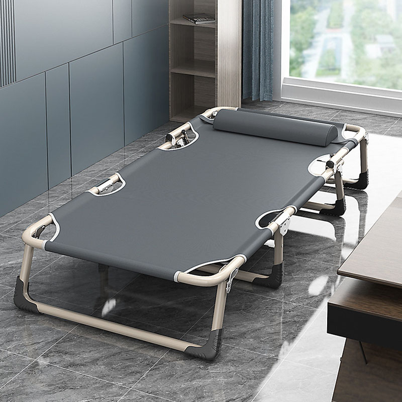【1-3 Days Delivery】 Portable Folding bed with pillow and without foam ...