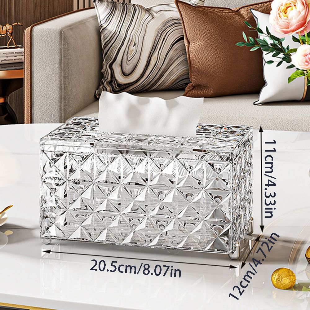 European Style Tissue Storage Box Minimalist Automatic Lift Luxury ...