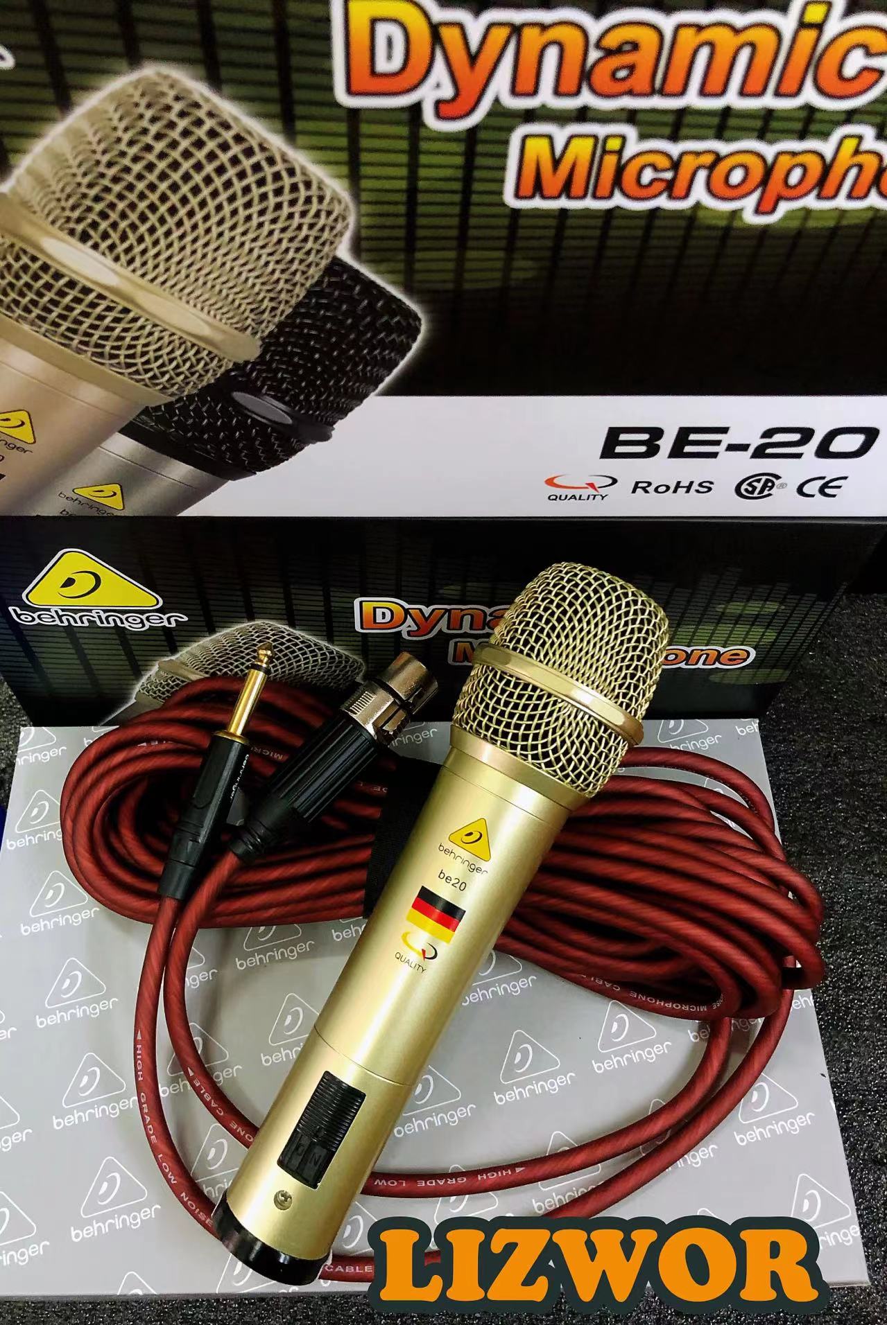 Behringer BE-20 ORIGINAL Professional dynamic microphone heavy duty ...