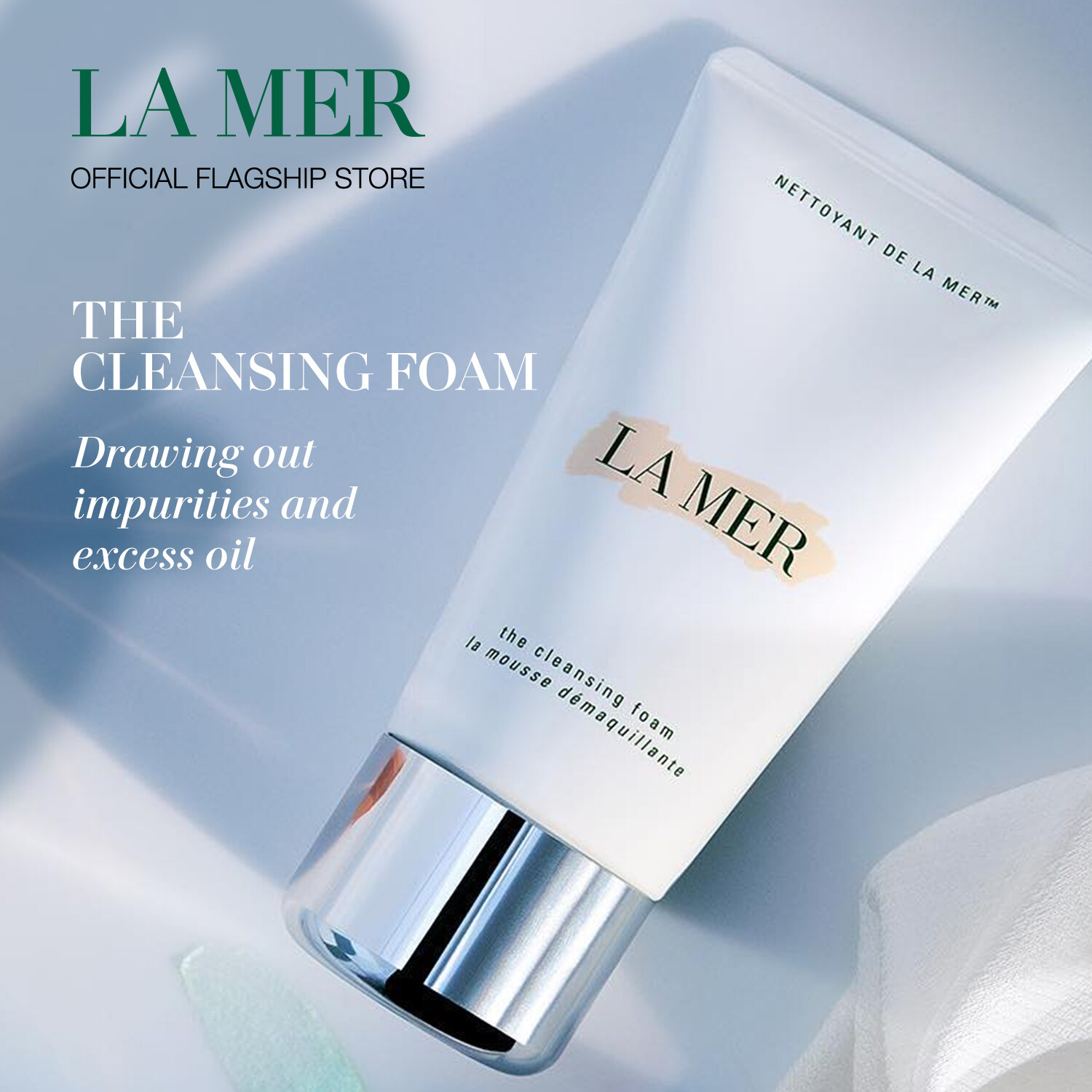 【แท้】La Merคลีนซิ่งโฟม Hydrating Deep Cleansing Face Wash Soothing - La ...