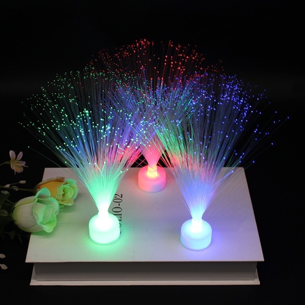 Creative Multicolor LED Fiber Optic Light Starry Sky Color-Changing ...