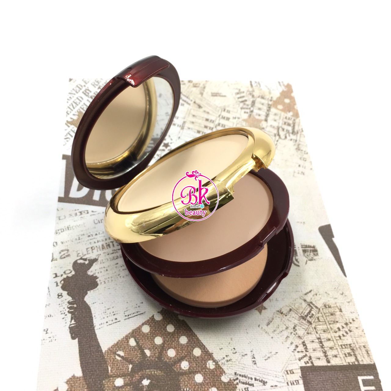 YAFU แป้งพัฟ แป้งยาฟู แป้งพัฟผสมรองพื้น YAFU Micro - crystal Whitening ...