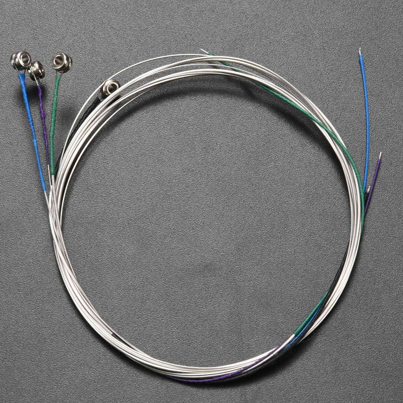 (ZIKF) 4pcsset Violin Strings E-A-D-G SteelNickel Wire Musical ...
