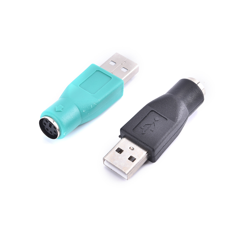 PS2 PS/2 Female To USB Male Adaptor Converter Adapter PC Laptop Mouse ...