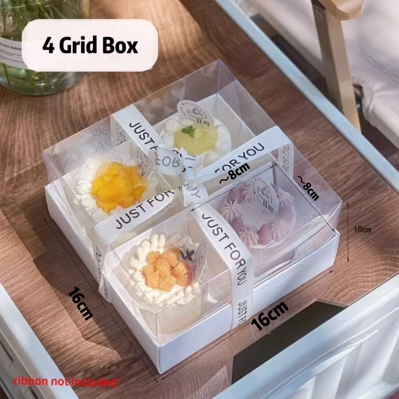 4/6/9 Grid Dessert Packaging box Cake Box Snack food Packaging high tea ...