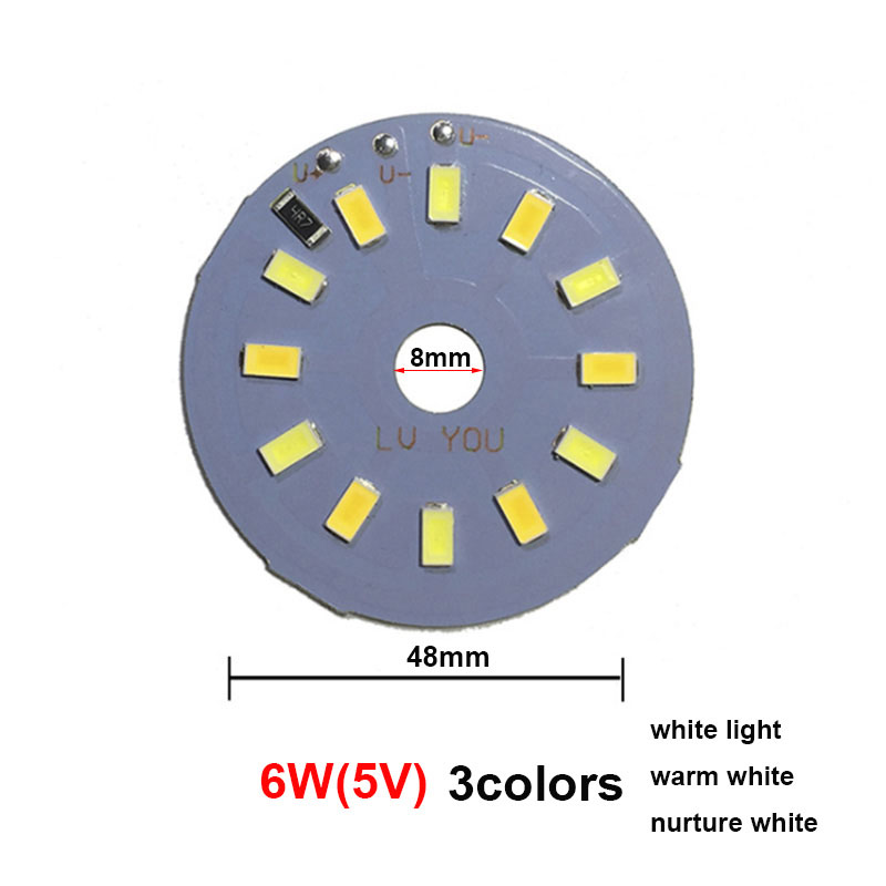 KYLE Wild Shop LED Light Beads bulb Light Source SMD 5730 board chip Round 5w 10W 30W Surface ...