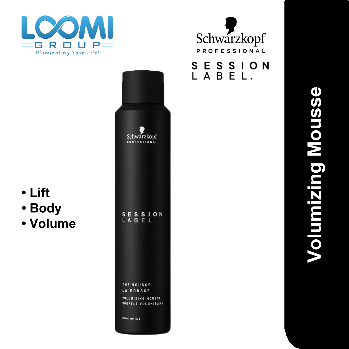 Schwarzkopf Session Label The Mousse | Lazada Singapore