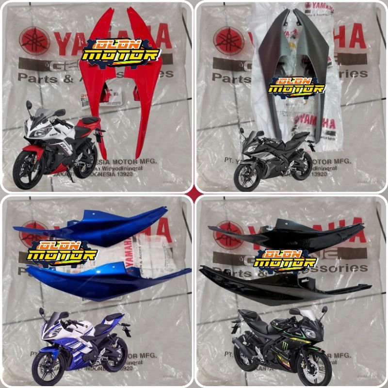 cover set r15 cover body belakang yamaha R15 V2 LAMA/OLD KANAN/KIRI ...