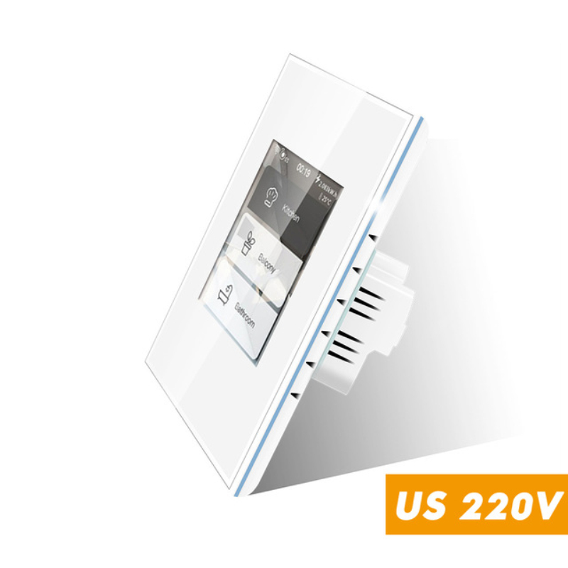 zemismart Homekit wifi LCD Smart Switch Siri Voice 1/2/3Gang Smart ...