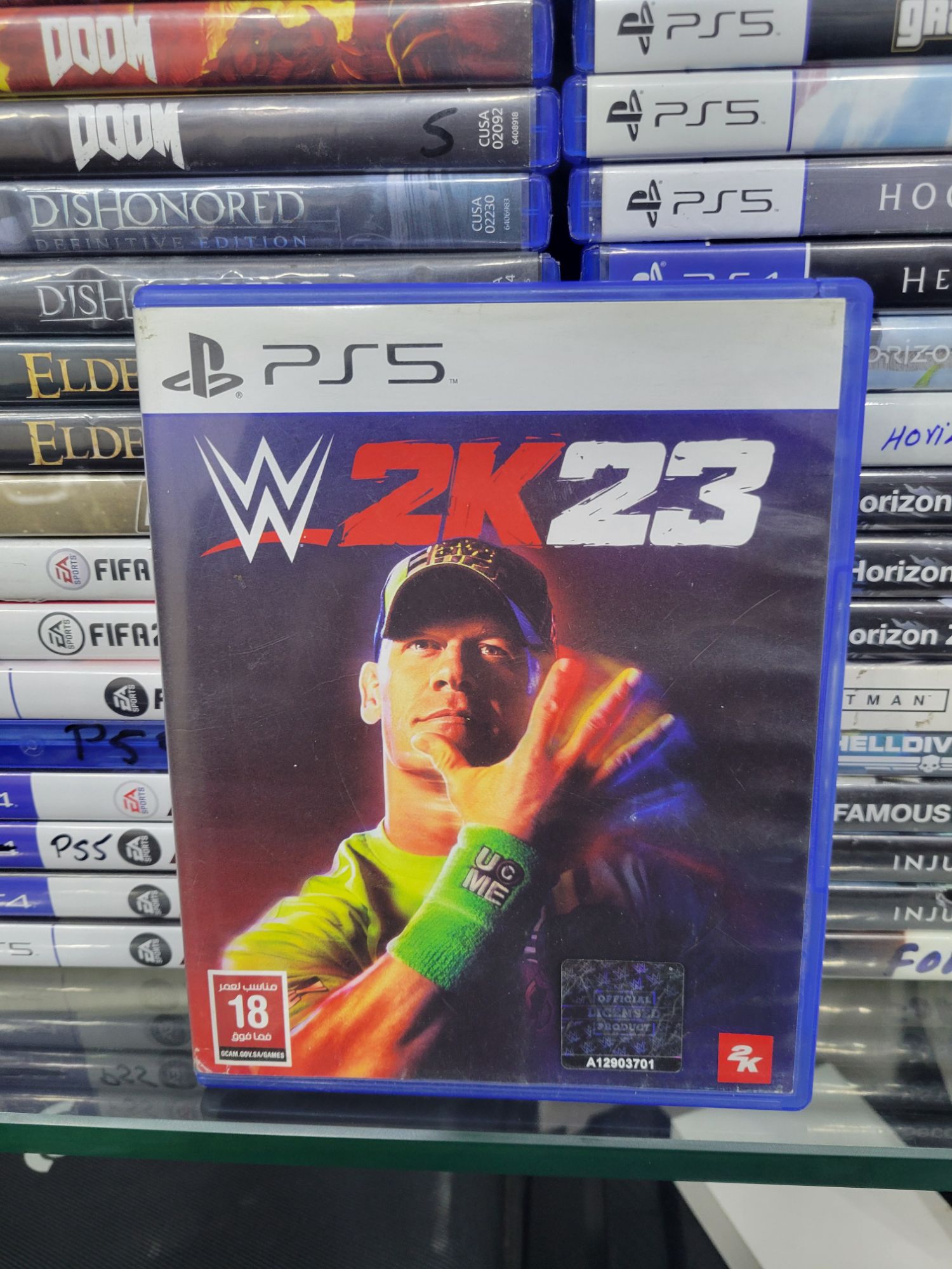 Playstation 5 Dvd Wwe 2k23 PS5 Game W2K24 , wrestling game | Daraz.pk