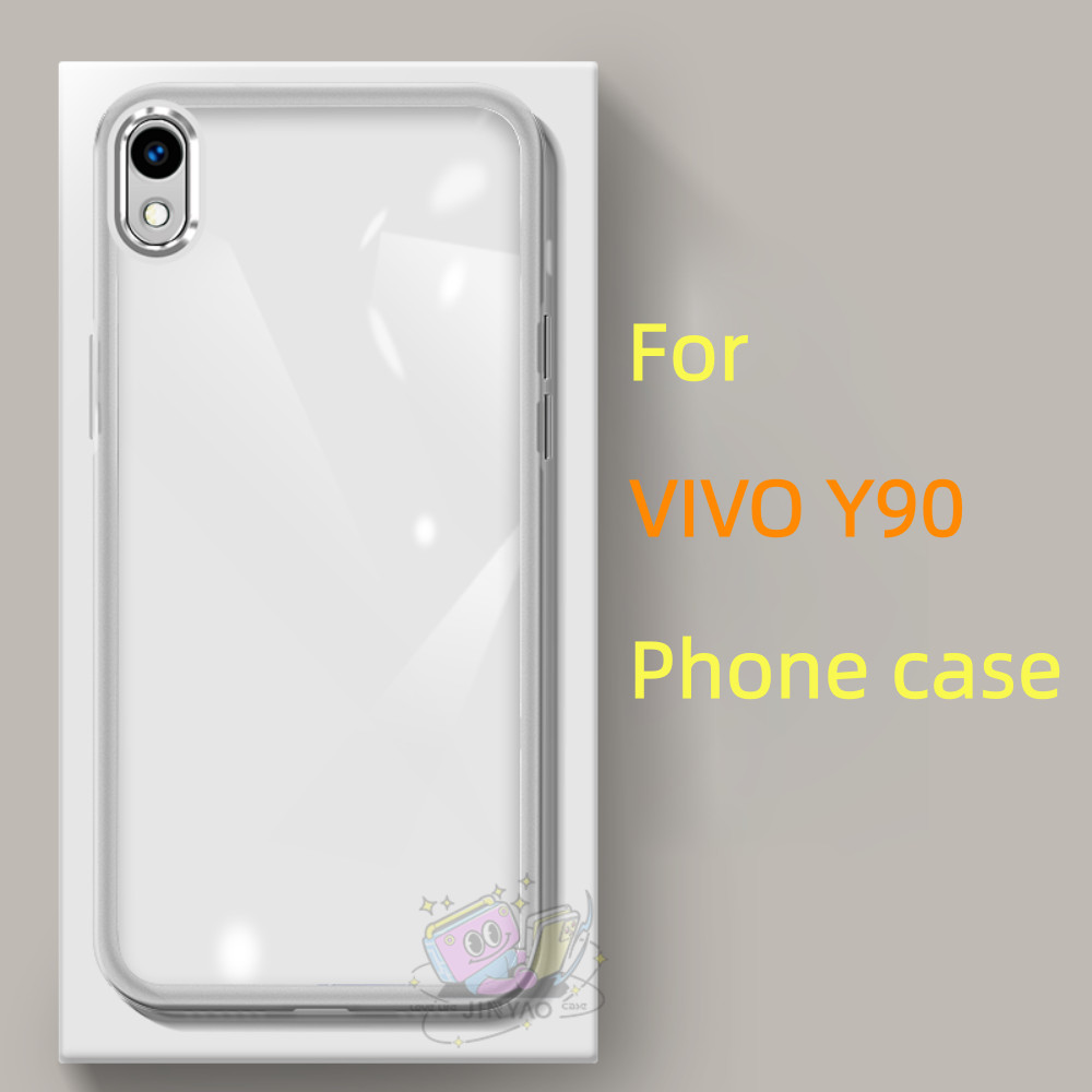 【Personality】For VIVO Y90 Phone case transparent Lens protector Fall ...