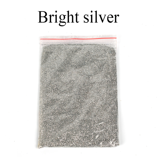 50g100g Bright Silver Glitter Powder Pigment Coating Paint Powder For ...