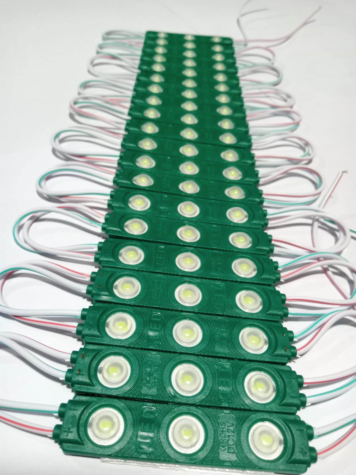 Lampu Modul Led 3 Mata Smd 2835 12 Volt Led Modul 3 Mata 12v Modul